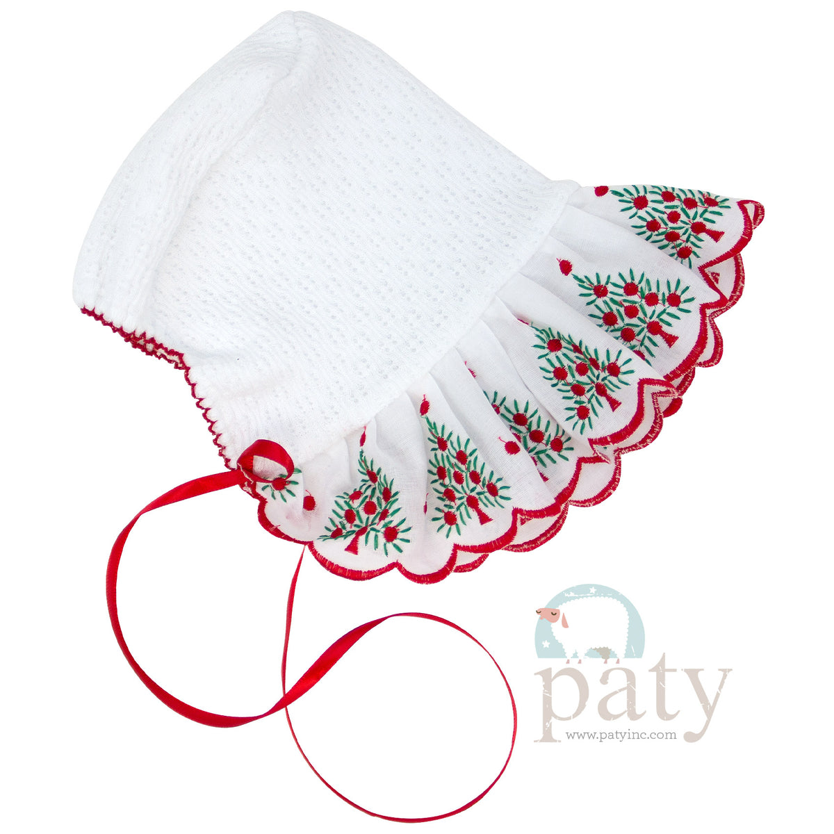 Swiss Tree Trim bonnet – Over The Moon